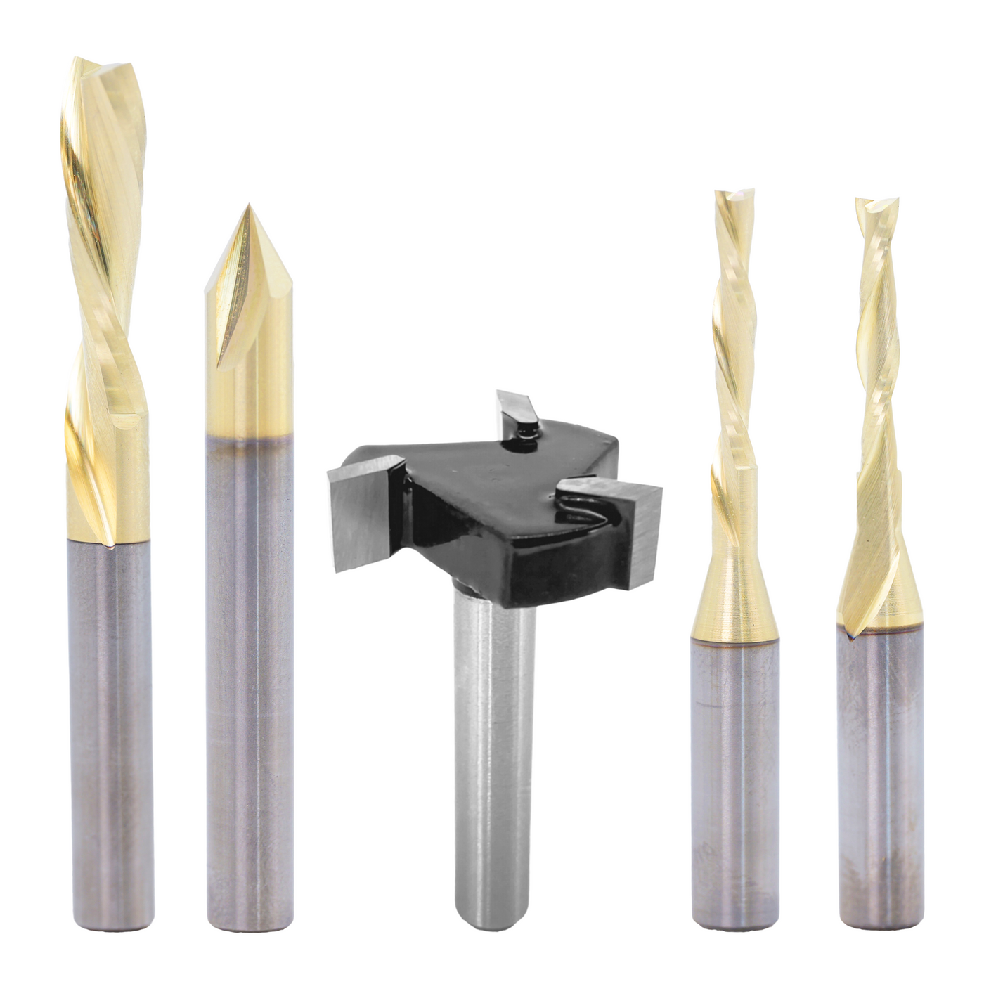 CNC Router Starter Set – 5 Must-Have Bits for Beginners — CIC Workshop