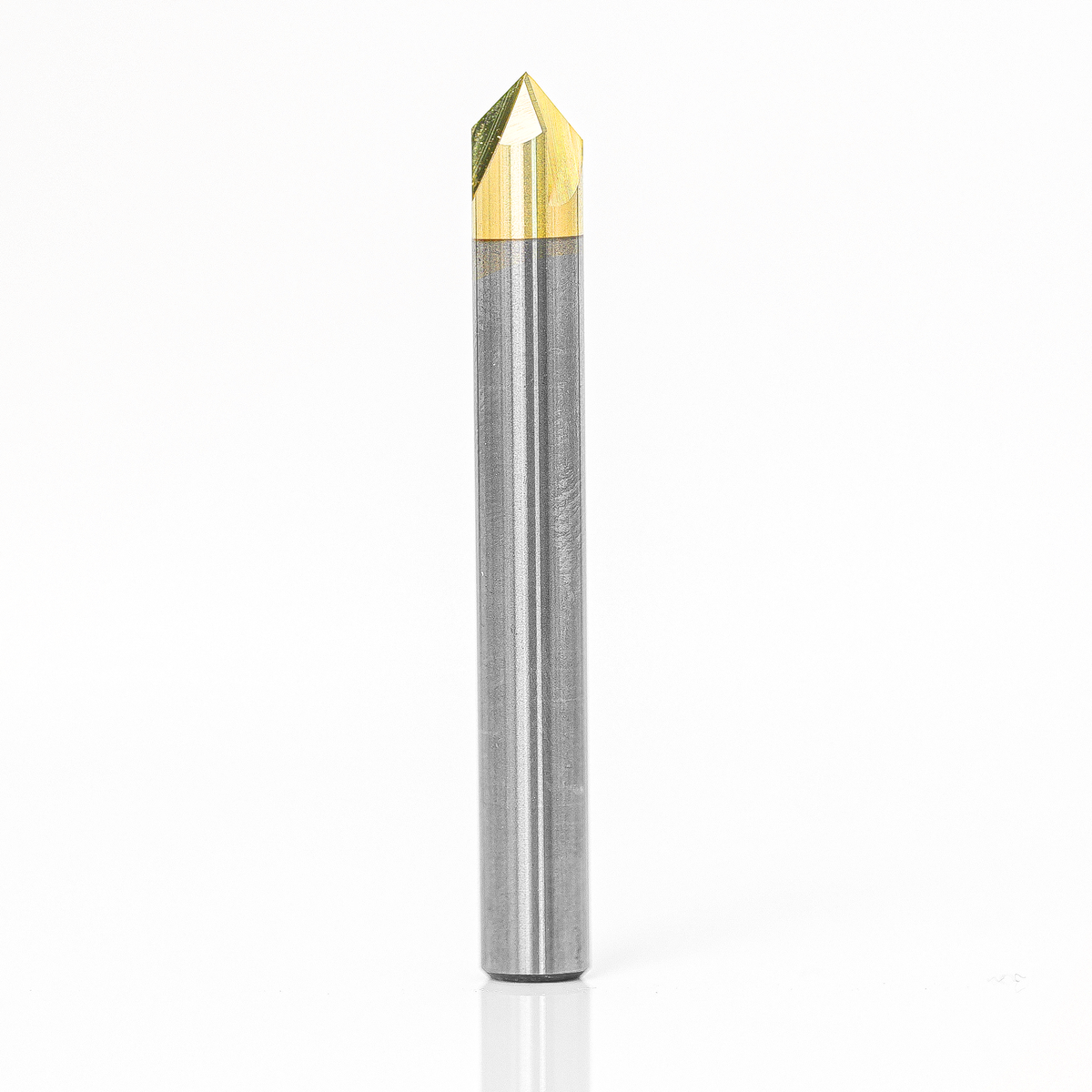90 Deg V-Groove- 3-Flute - 1/4 Shank - VSC90 — CIC Workshop