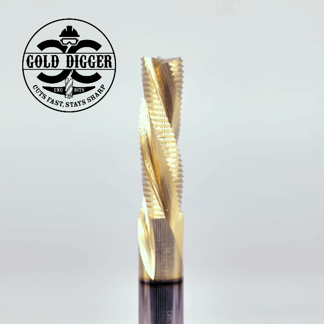 Big Girl - 3/8" x 1.25" Downcut Rougher - 3/8 Shank — CIC Workshop
