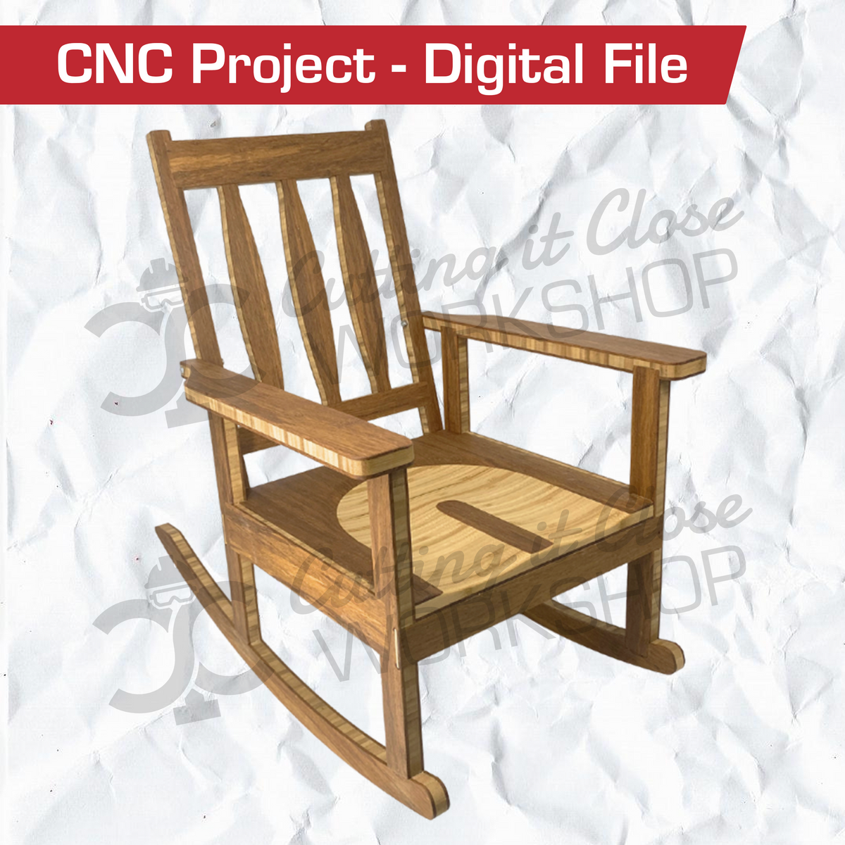 Kids Rocking Chair Digital File — CIC Workshop