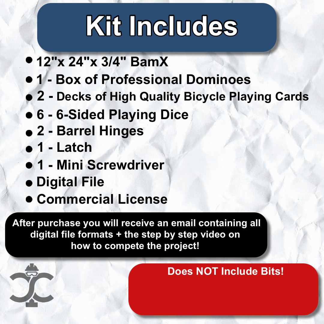 Classic Game Box CNC Kit — CIC Workshop