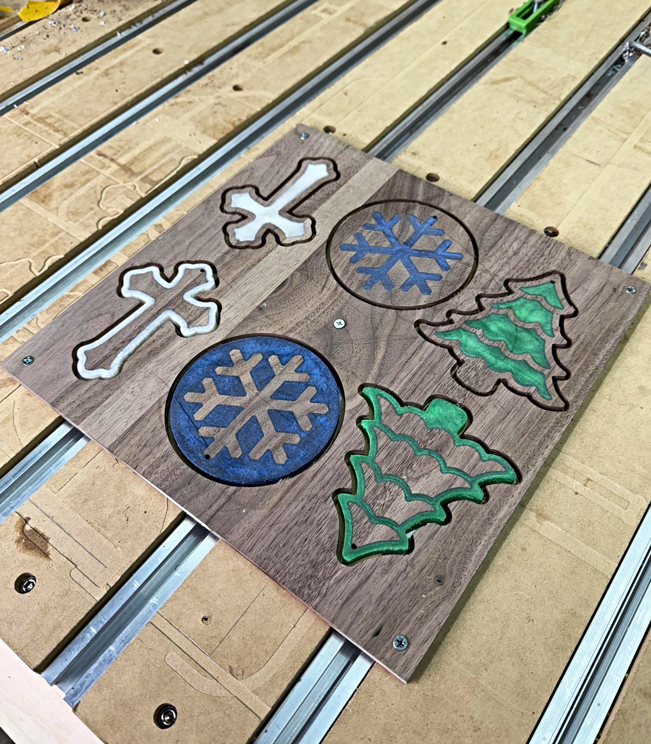 Epoxy Christmas Ornament CNC Kit — CIC Workshop