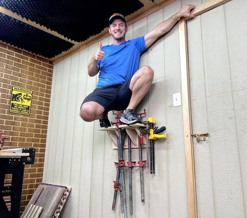 CNC Glue Clamp Rack - Digital Files for Workshop Organization — CIC Workshop