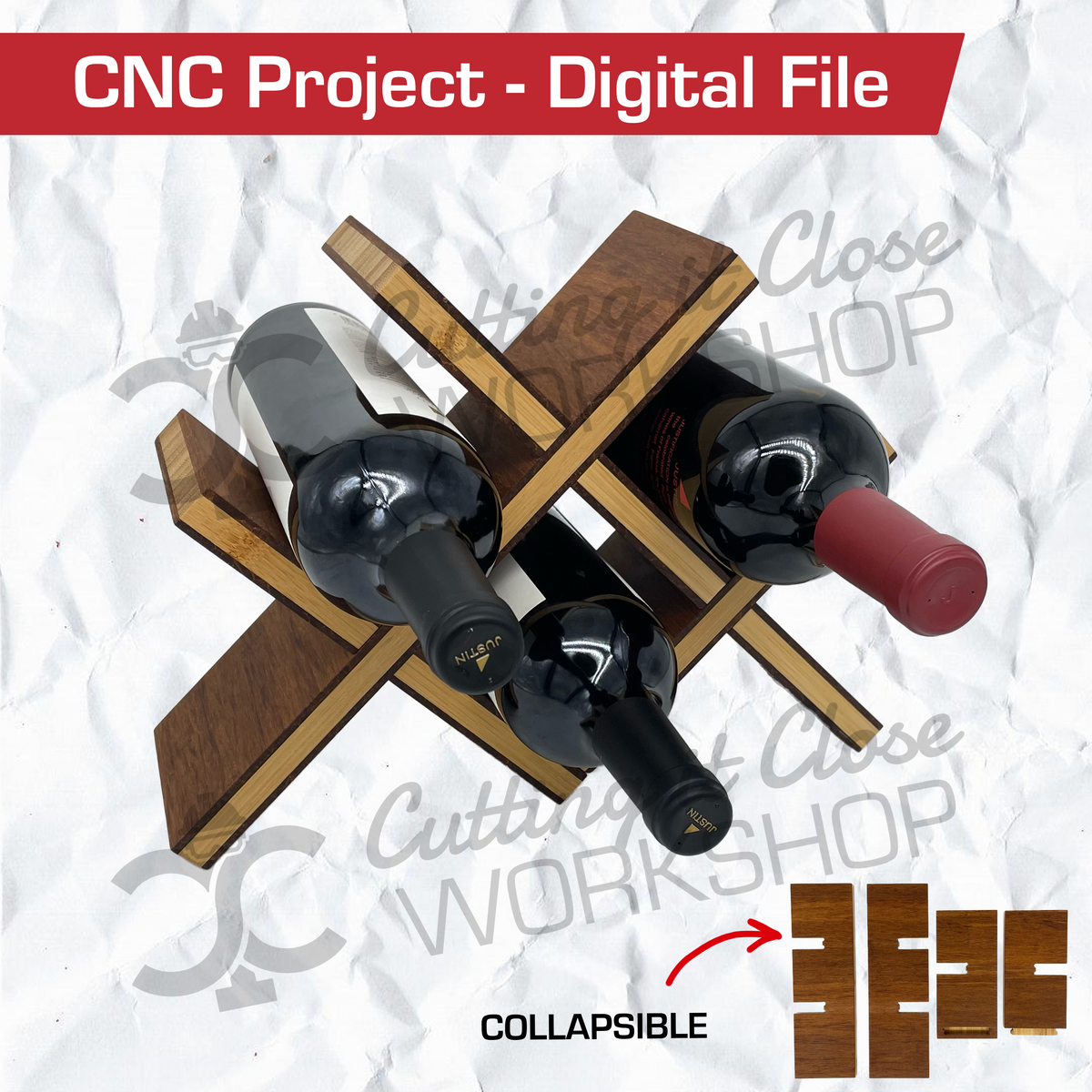 Wine Rack Digital File — CIC Workshop